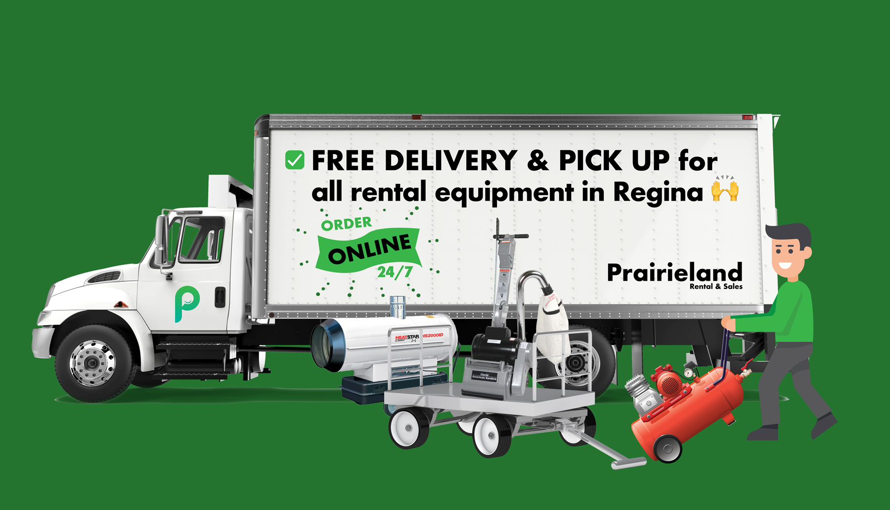 Get free delivery & pick up.